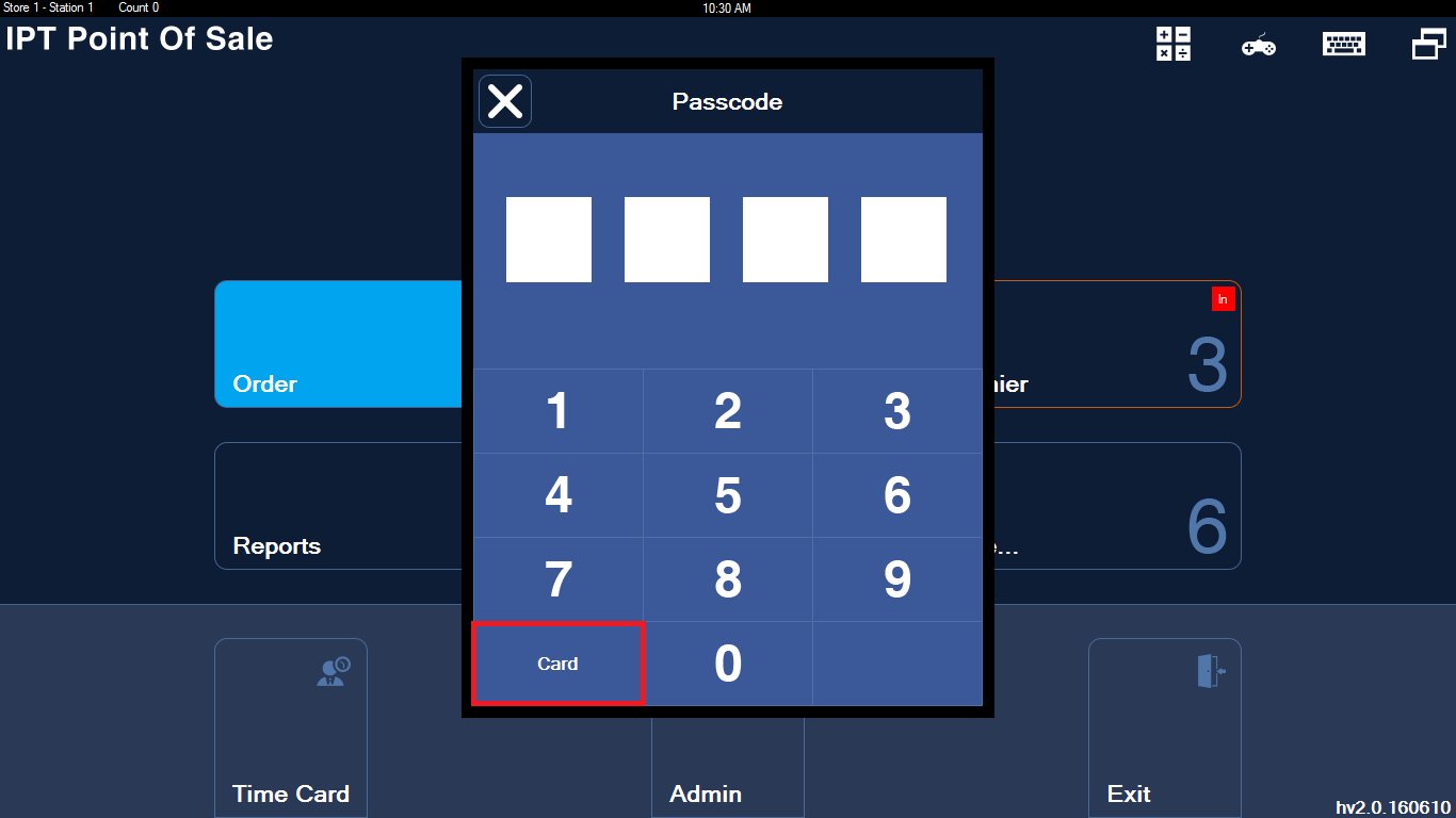 FAQ - How to login by MSR Card Reader