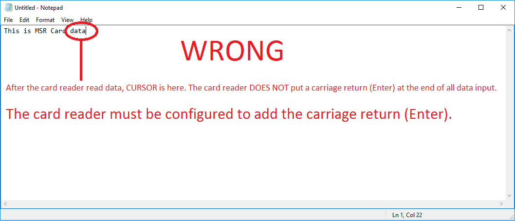 FAQ - How to login by MSR Card Reader