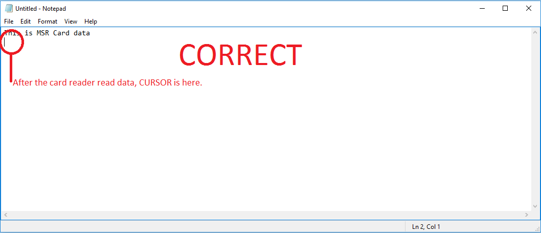 FAQ - How to login by MSR Card Reader